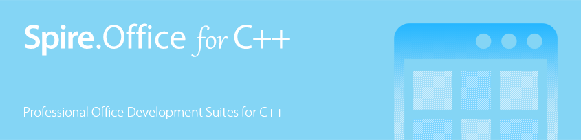 Downloads - Spire.Office for C++