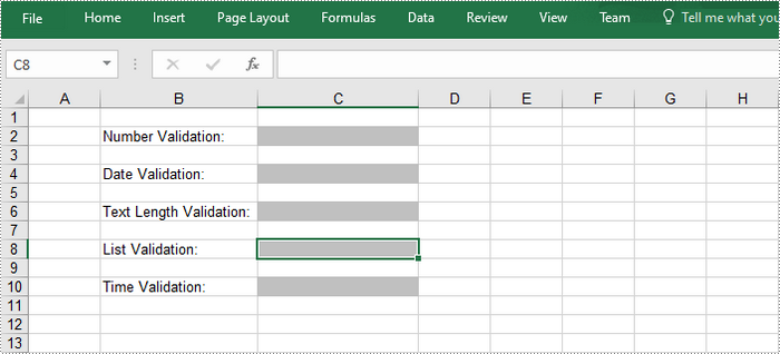 Data Validation In Excel Just Click Here It Training 0FB