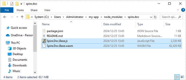 How to Integrate Spire.Doc for JavaScript in a React Project