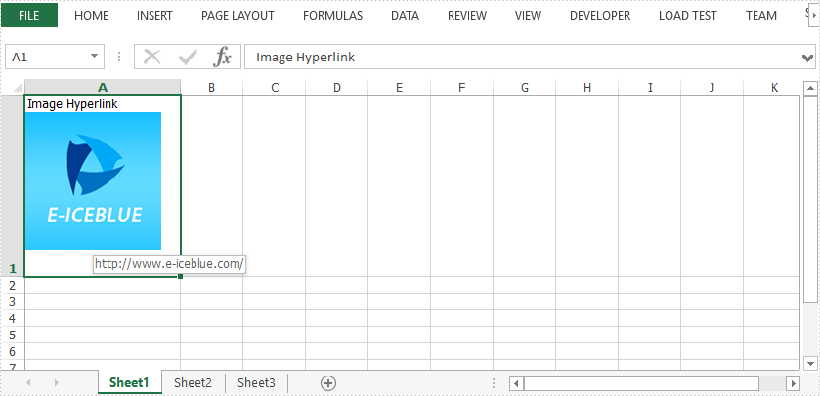 Insert Image Hyperlinks In Excel In Java 8121