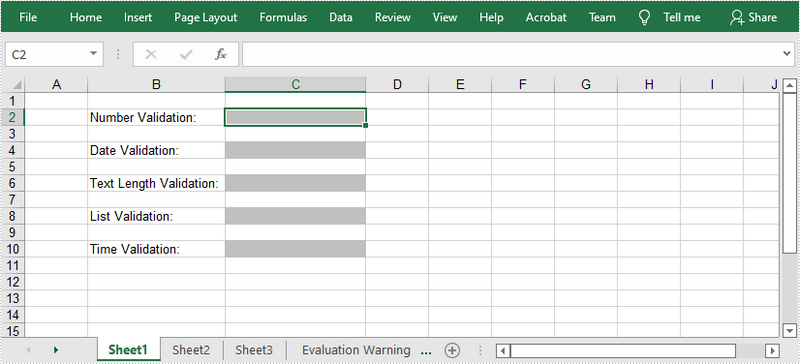 Java Apply Or Remove Data Validation In Excel