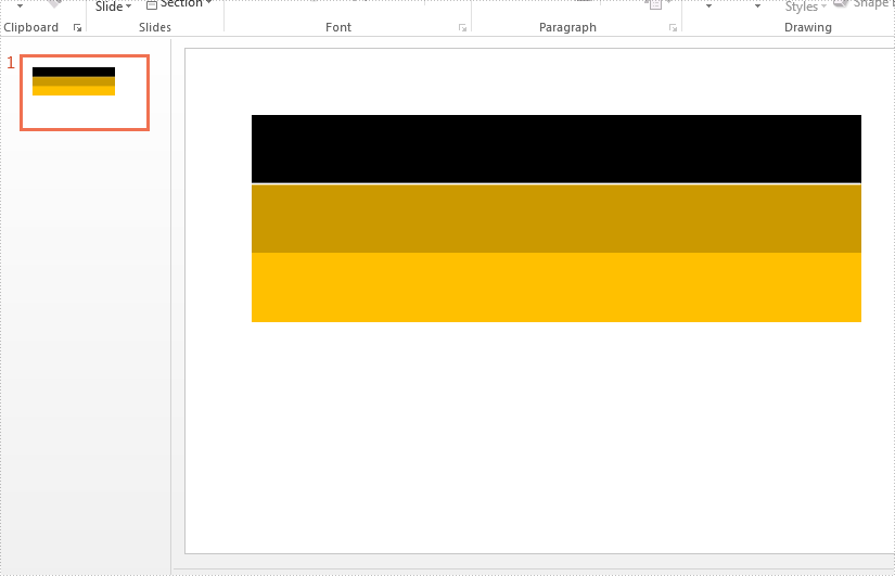Java Set Table Style For The PowerPoint Table