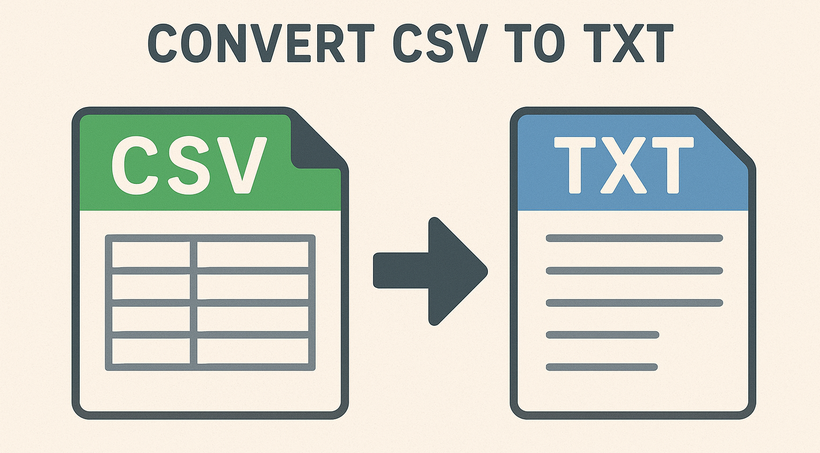Converti CSV in TXT: 4 metodi semplici per tutti gli utenti