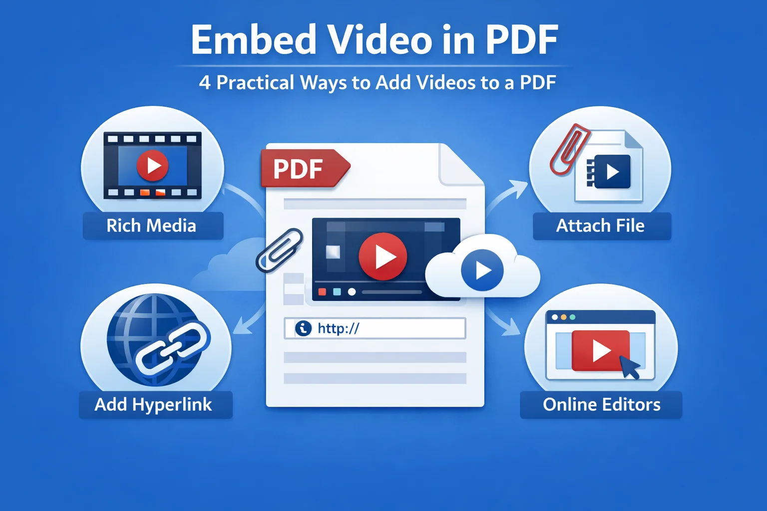 Embed Video in PDF: 4 Practical Ways to Add Videos to a PDF