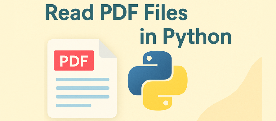 How to Read PDF Files in Python – Text, Tables, Images, and More How to Read PDF Files in Python – Text, Tables, Images, and More