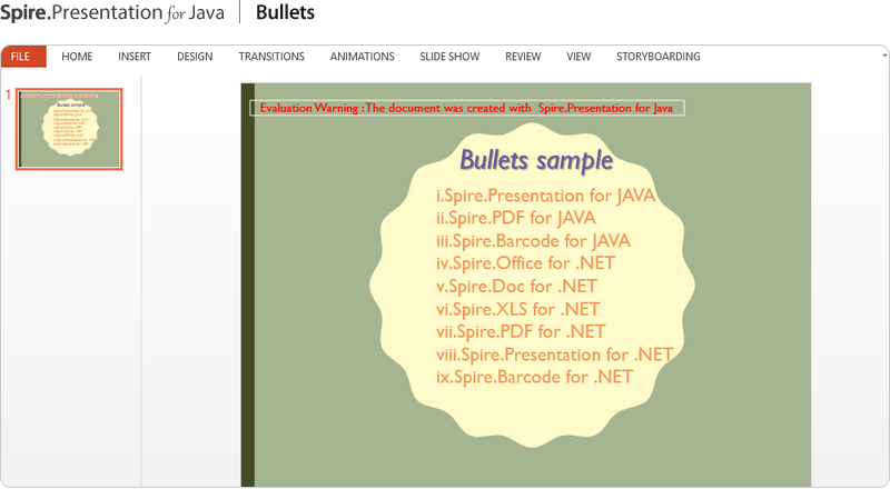 Java Powerpoint Library Create Read Modify Print Convert Powerpoint Documents In Java