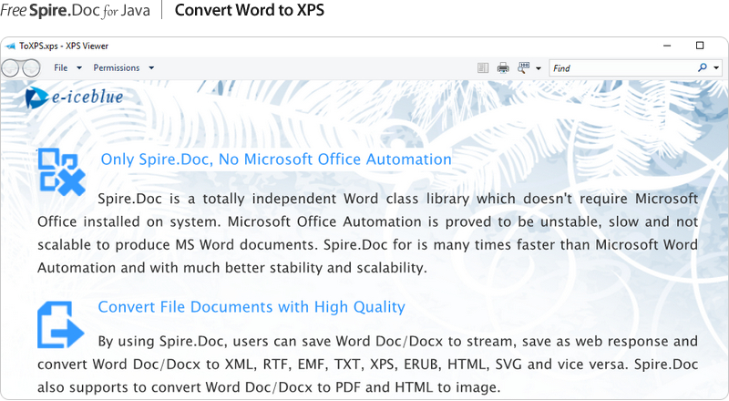 Free Java Word Library Create Read Modify Print Convert Word Documents In Java