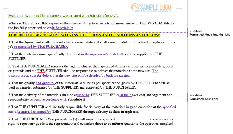 Java Word Library – Create Read Modify Print Convert Word Documents in Java