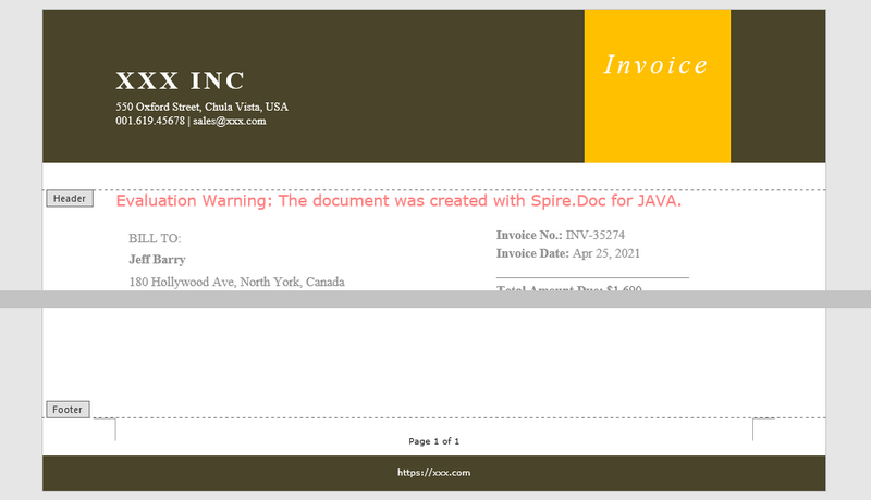Java Word Library – Create Read Modify Print Convert Word Documents in Java