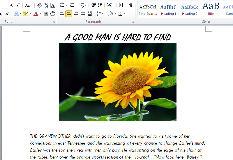 How To Convert HTML To Word
